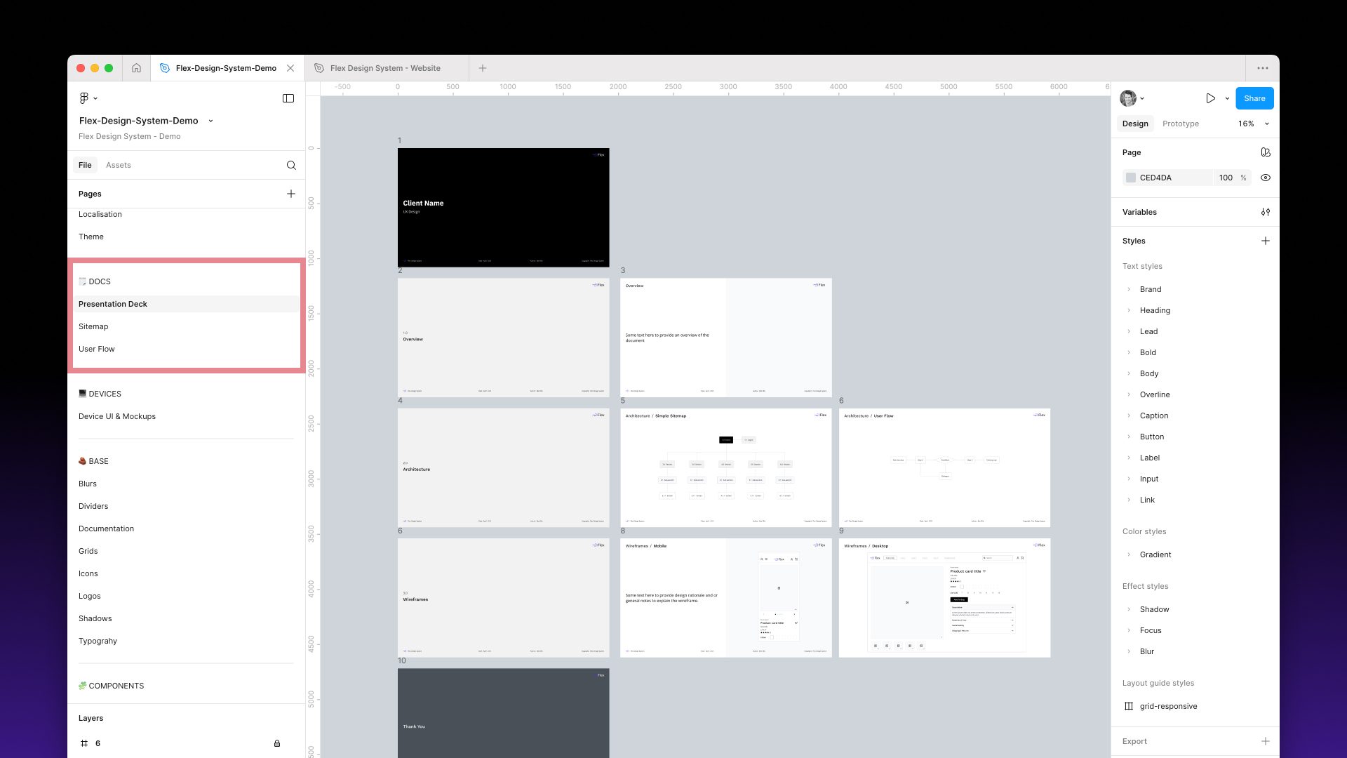 File Structure Guide | Docs | Flex Design System