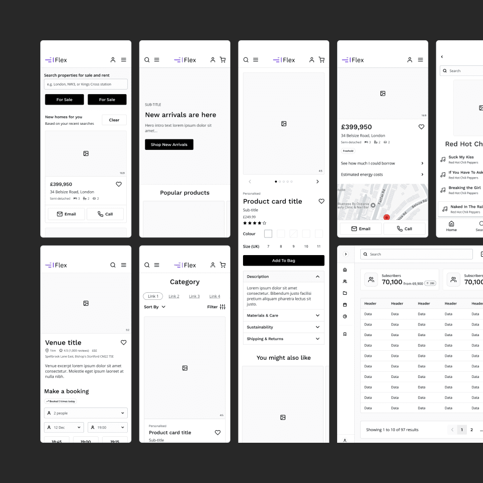 Figma Design System & Wireframe Kit For UX/UI Design
